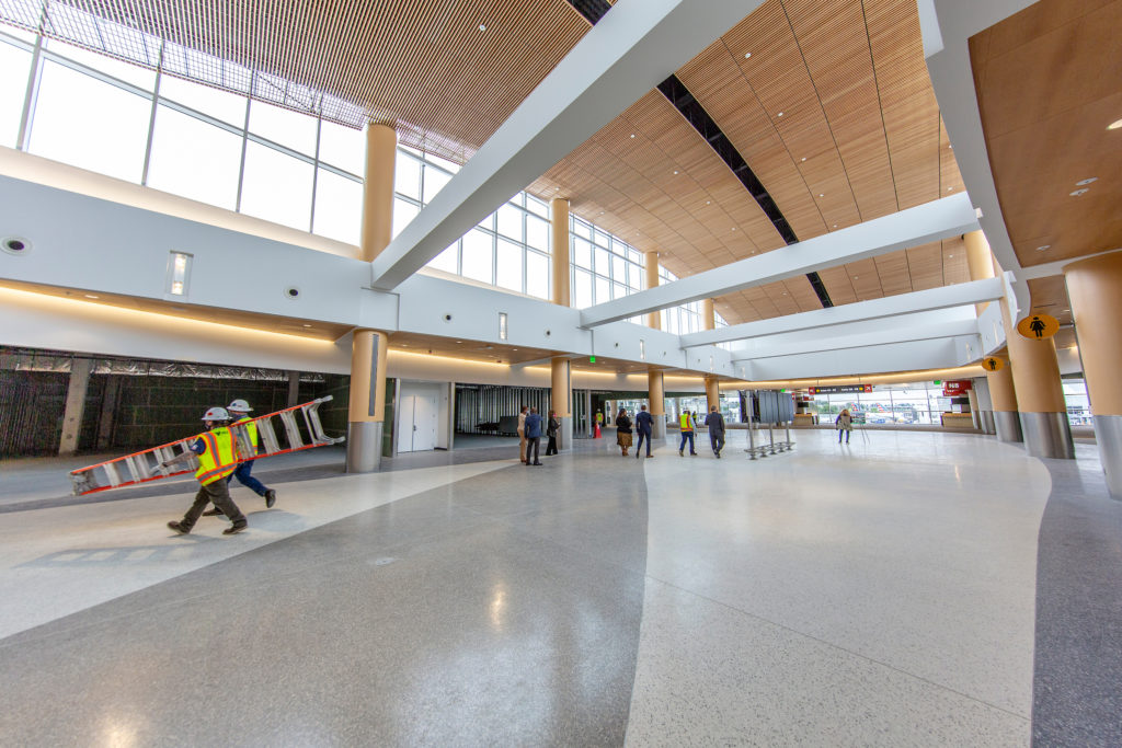 PHOTOS: Check out the new, modernized north satellite at Sea-Tac ...
